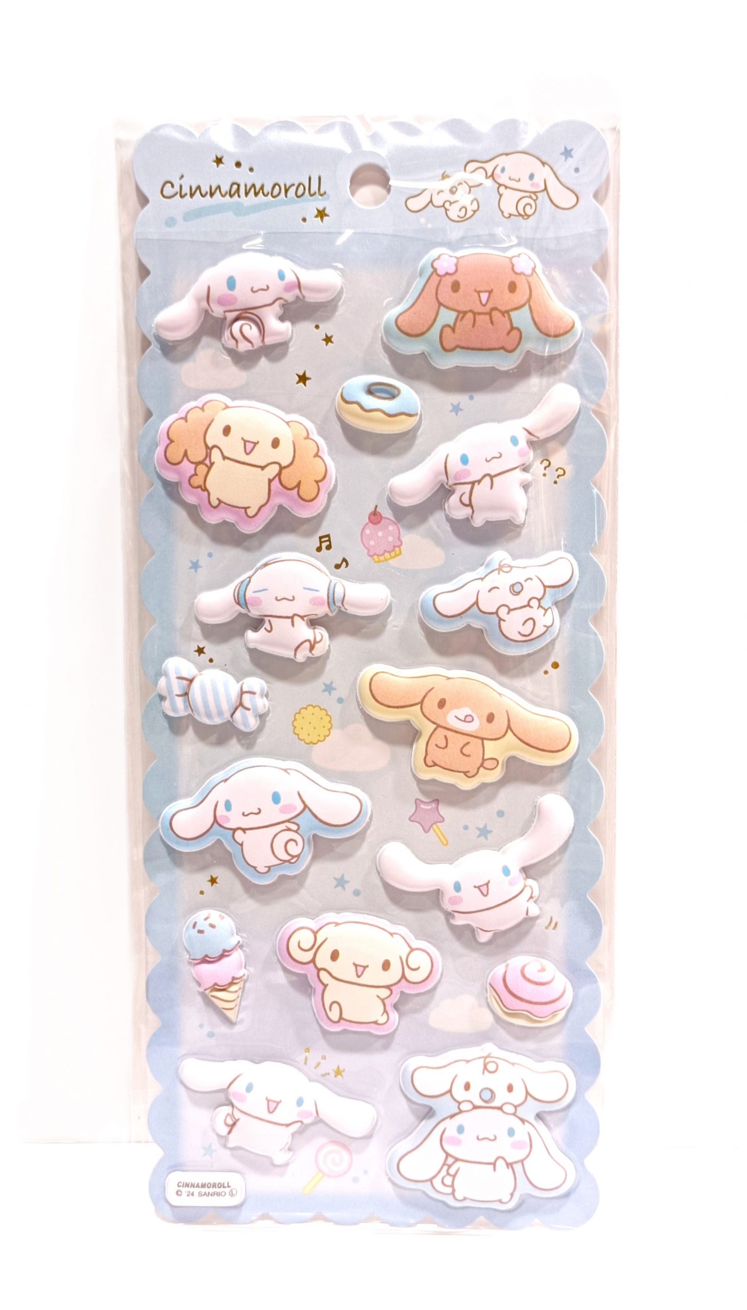 Sanrio Mochi Mochi Marshmallow Sticker Cinnamoroll – Size Gift Shop