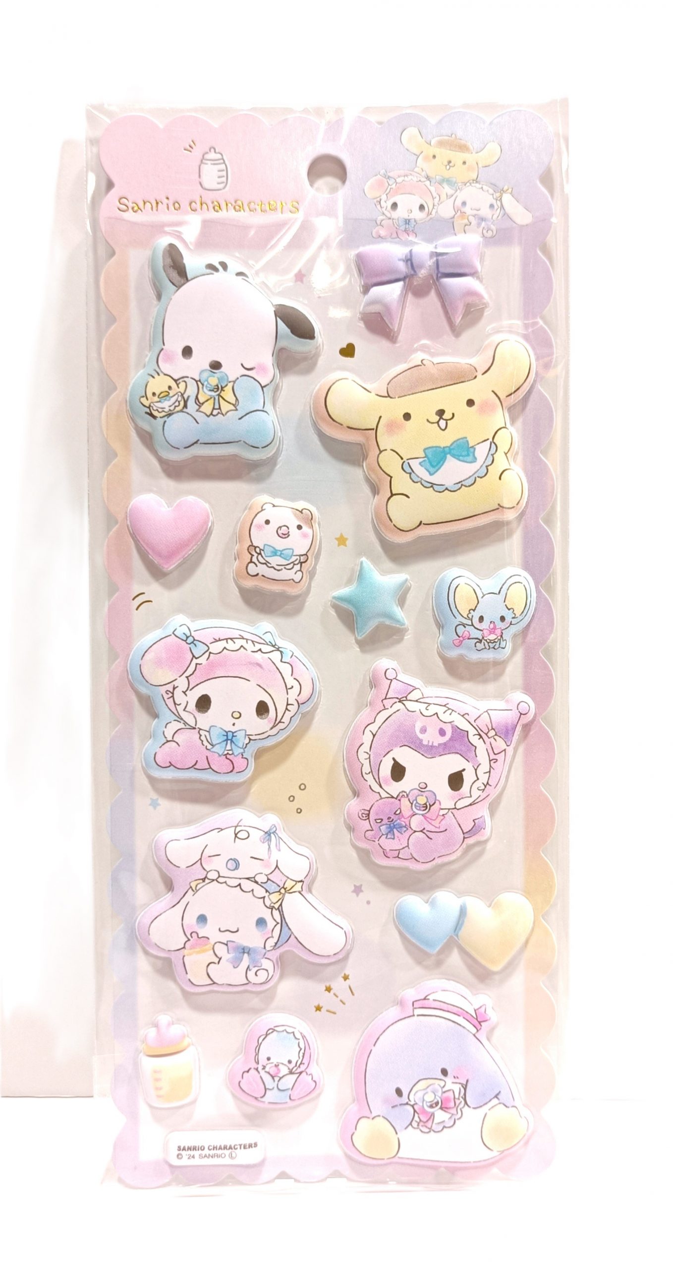 Sanrio Mochi Mochi Marshmallow Sticker Baby – Size Gift Shop