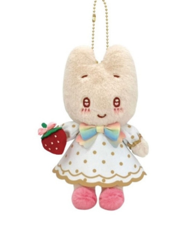 Sanrio Strawberry News Mascot (Marroncream) – Size Gift Shop